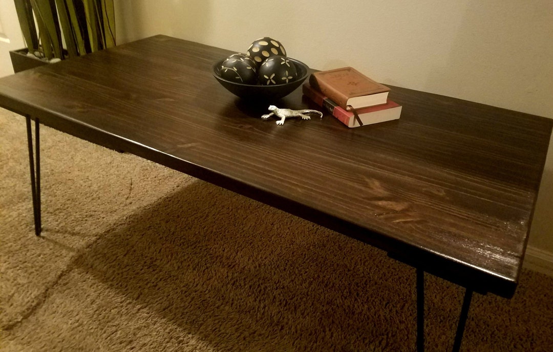 Chabudai Dining Table With Hairpin Legs Low Dining Table 2 Dimensions 2 ...