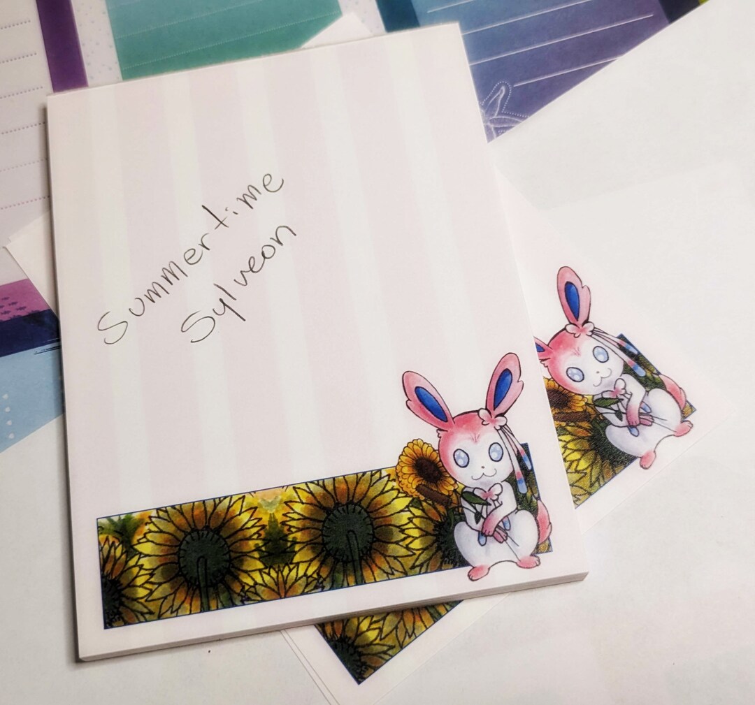 Memo Pad | Summertime Sylveon - Etsy