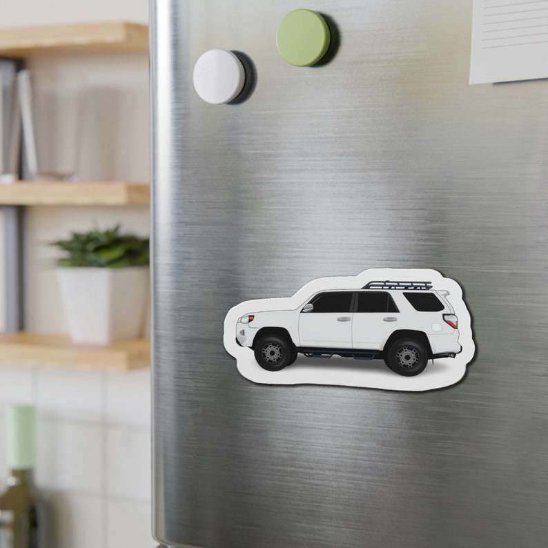 Toyota 4 Runner 4runner White Die-cut Magnets - Etsy