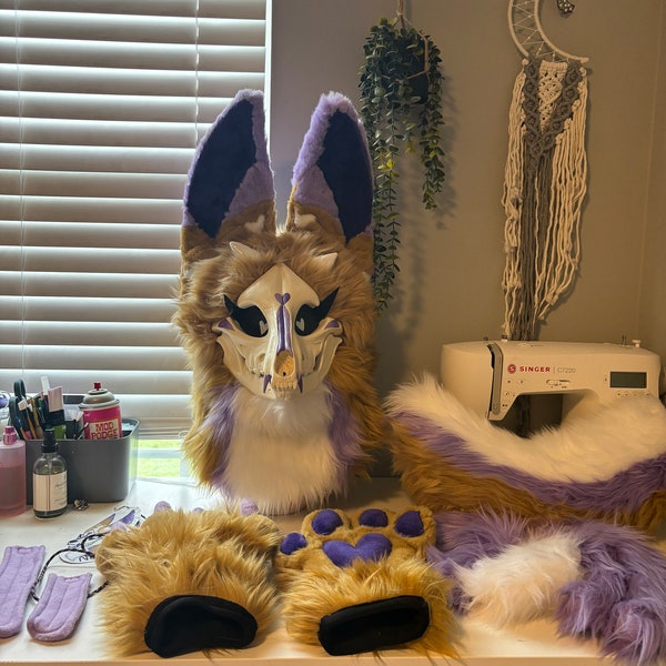 Skull Dog Mask - Etsy