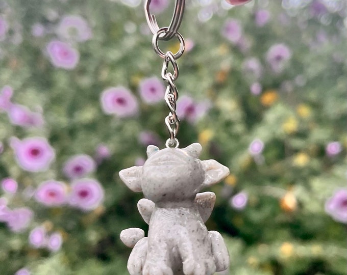 Gargoyle Plush Keychain Charm - Etsy