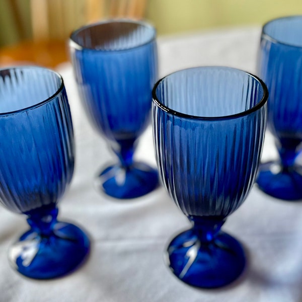 Blue Glassware - Etsy