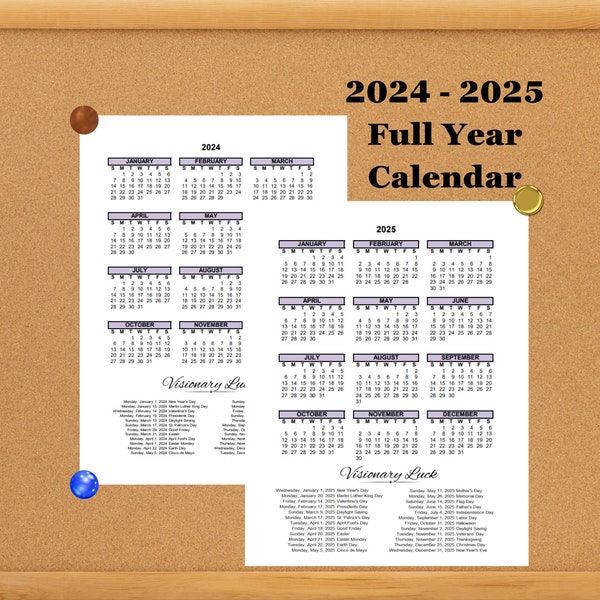 2024 2025 Holidays - Etsy