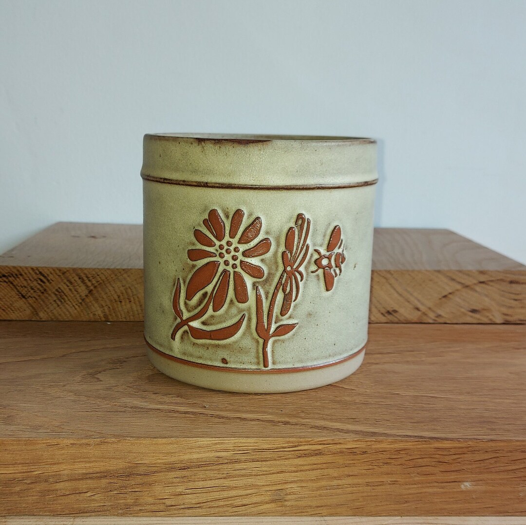 A Beautiful Vintage Tremar Studio Pottery Planter Pot - Etsy UK