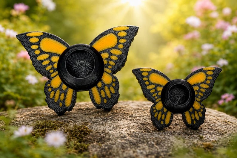 Butterfly Jumping Spider Hide | Spider Enclosure Decor | Spider Habitat ...