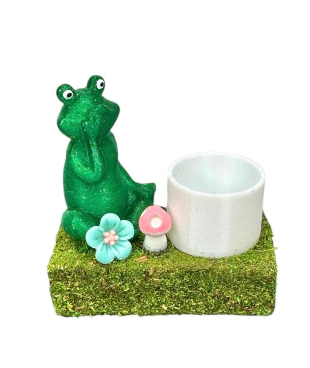 Frog Feeder Dish Ledge - Etsy
