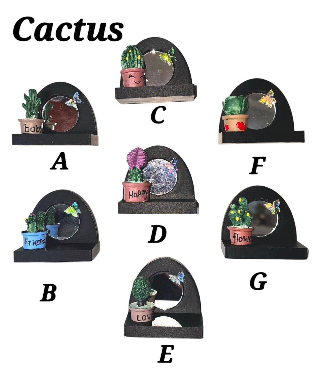 Jumping Spider Mirror Ledge - Etsy