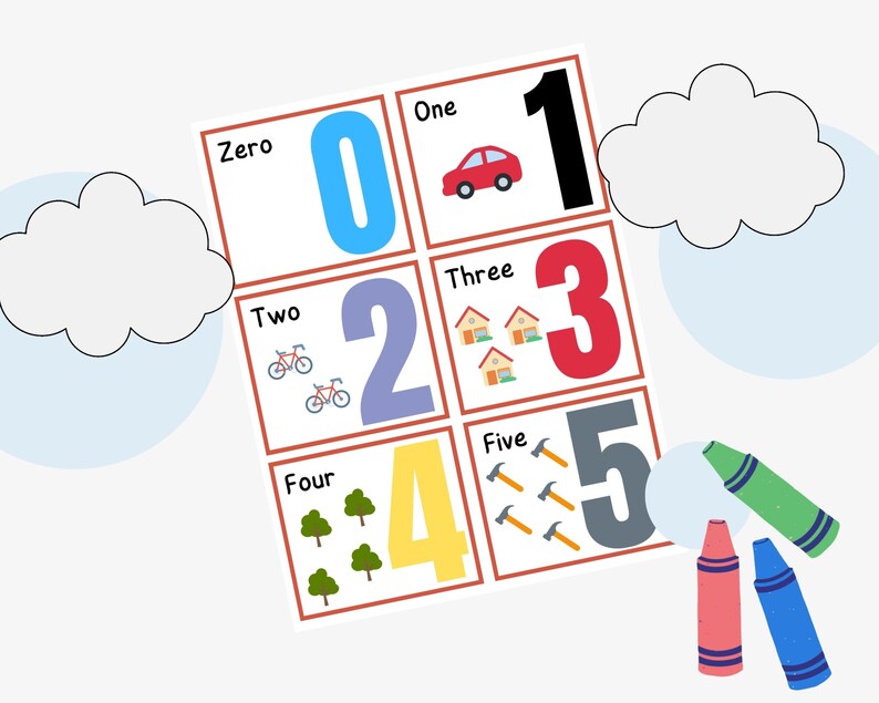 ABC Flashcards, Numbers Flashcards, Shape Flashcards, Color Flashcards ...