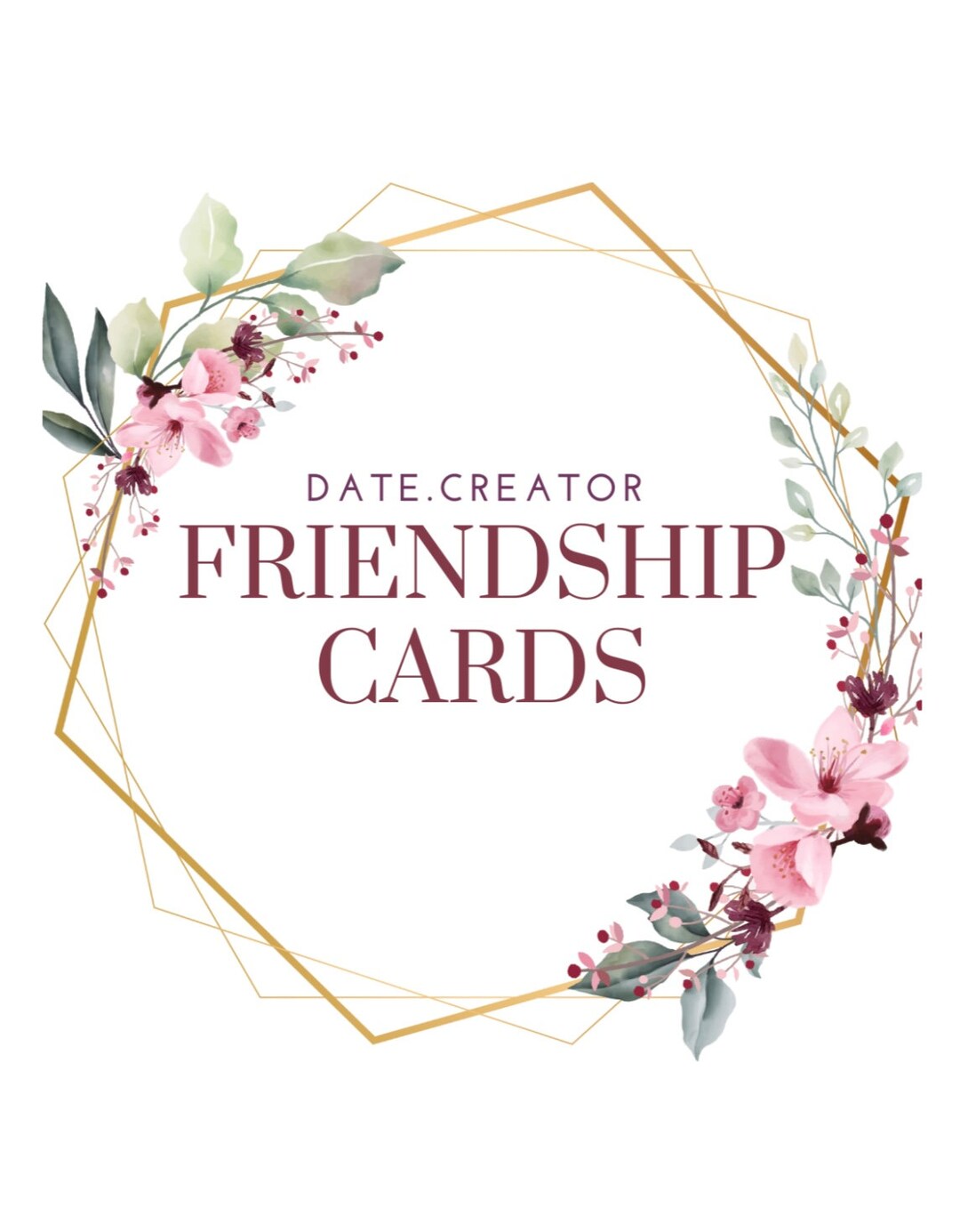 Friendship Conversation Cards Pack of 50 - Etsy