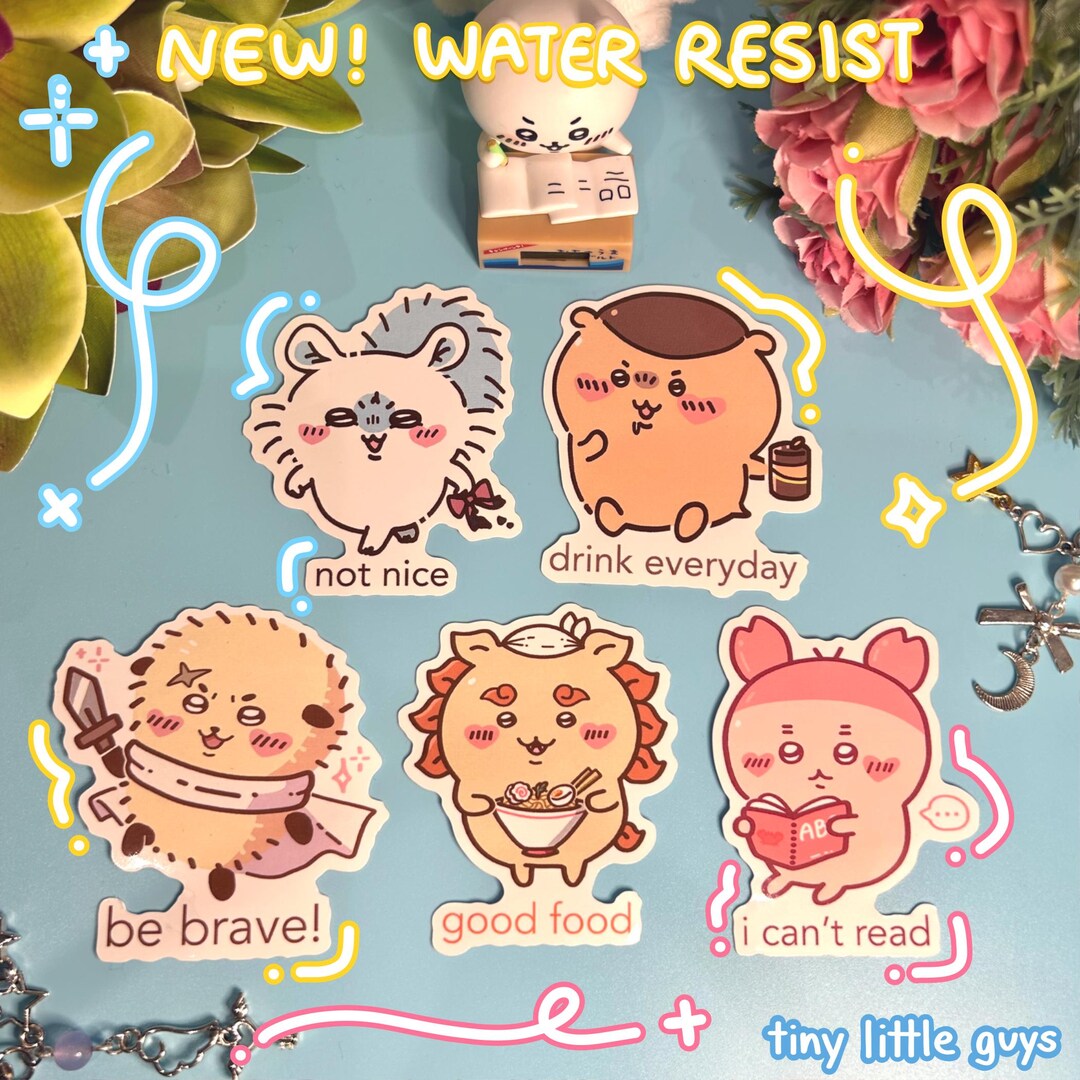 NEW Glossy Chii Kawa & Friends Stickers - Series 2 - Etsy