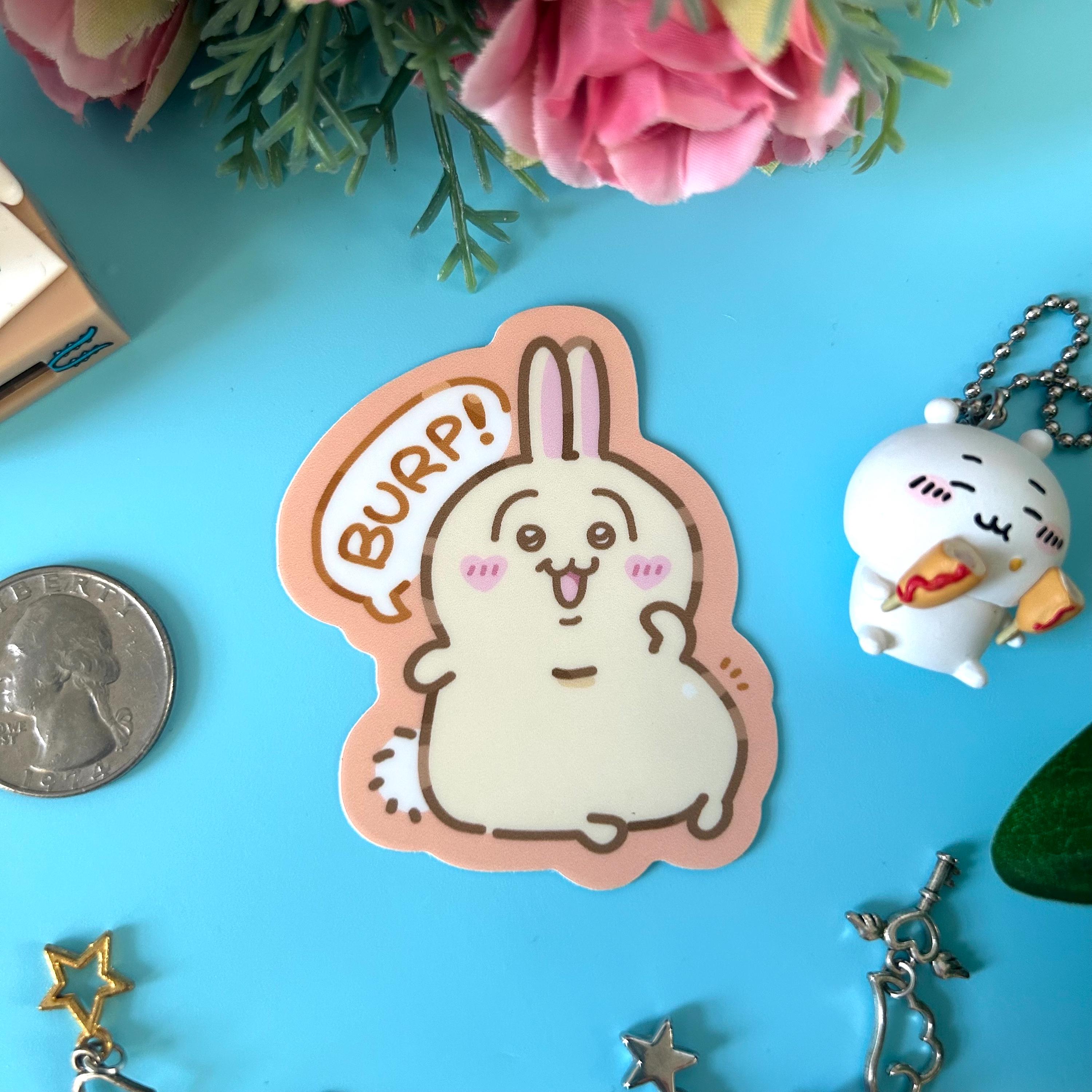 Chiikabu Usagi Momonga DGAF Waterproof Vinyl Stickers - Etsy