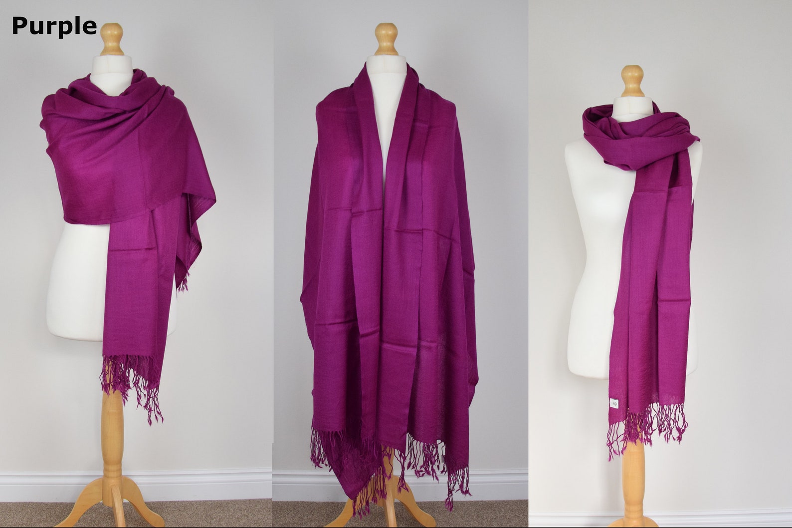 100% Pure Wool Shawls and Wraps, Colourful Woolen Shawl, Wedding Scarf ...