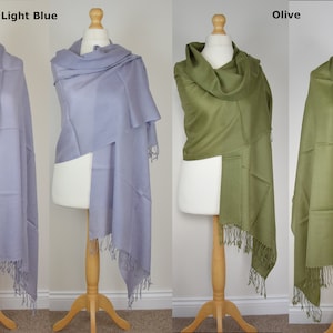 100% Pure Wool Shawls and Wraps, Colourful Woolen Shawl, Wedding Scarf ...