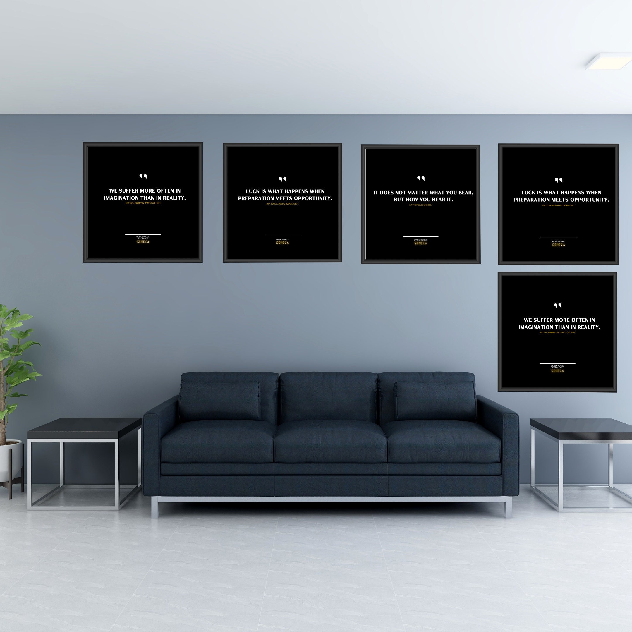 Stoicism Wall Art, Stoic Canvas Wall Art, Stoic Quote, Stoic Wisdom ...