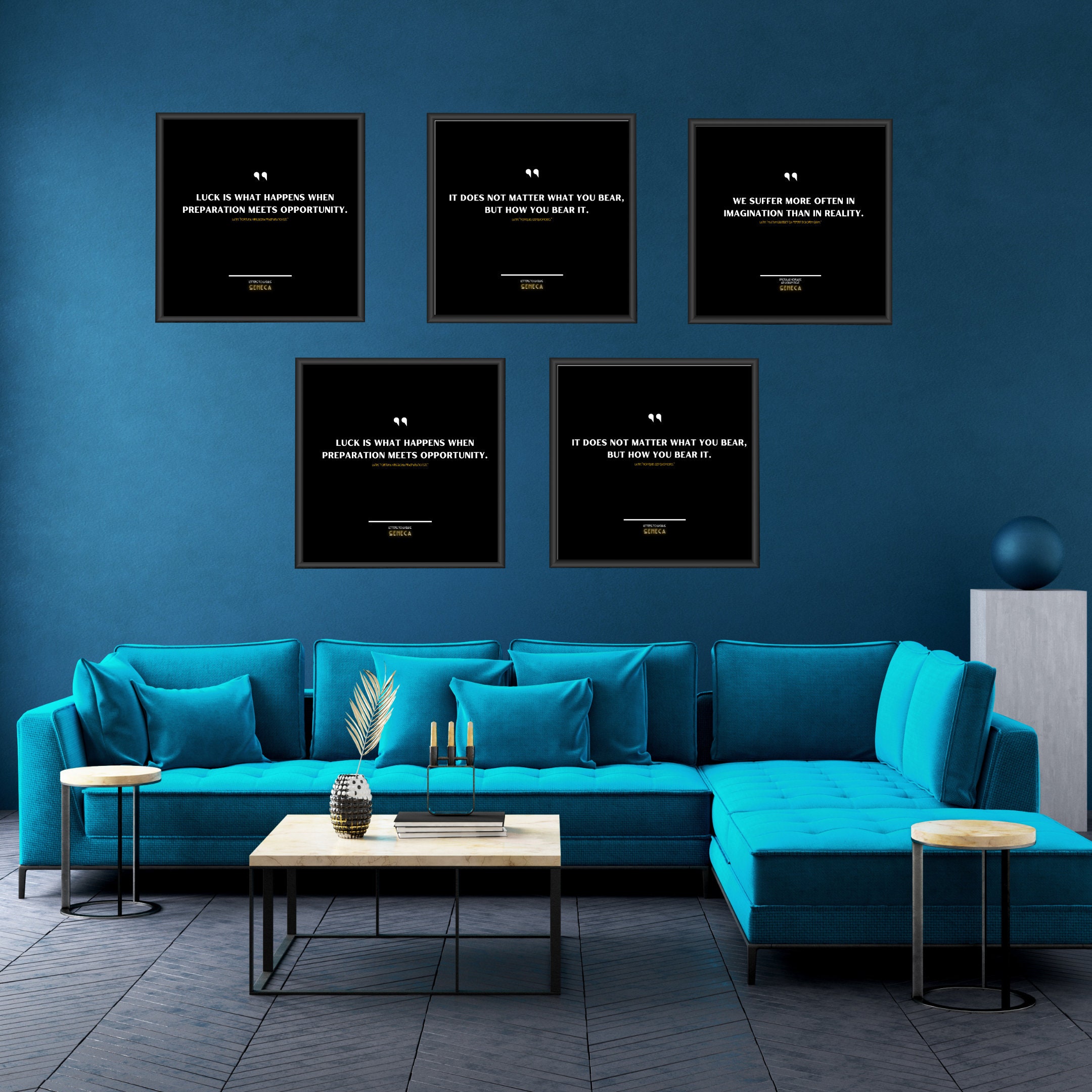 Stoicism Wall Art, Stoic Canvas Wall Art, Stoic Quote, Stoic Wisdom ...