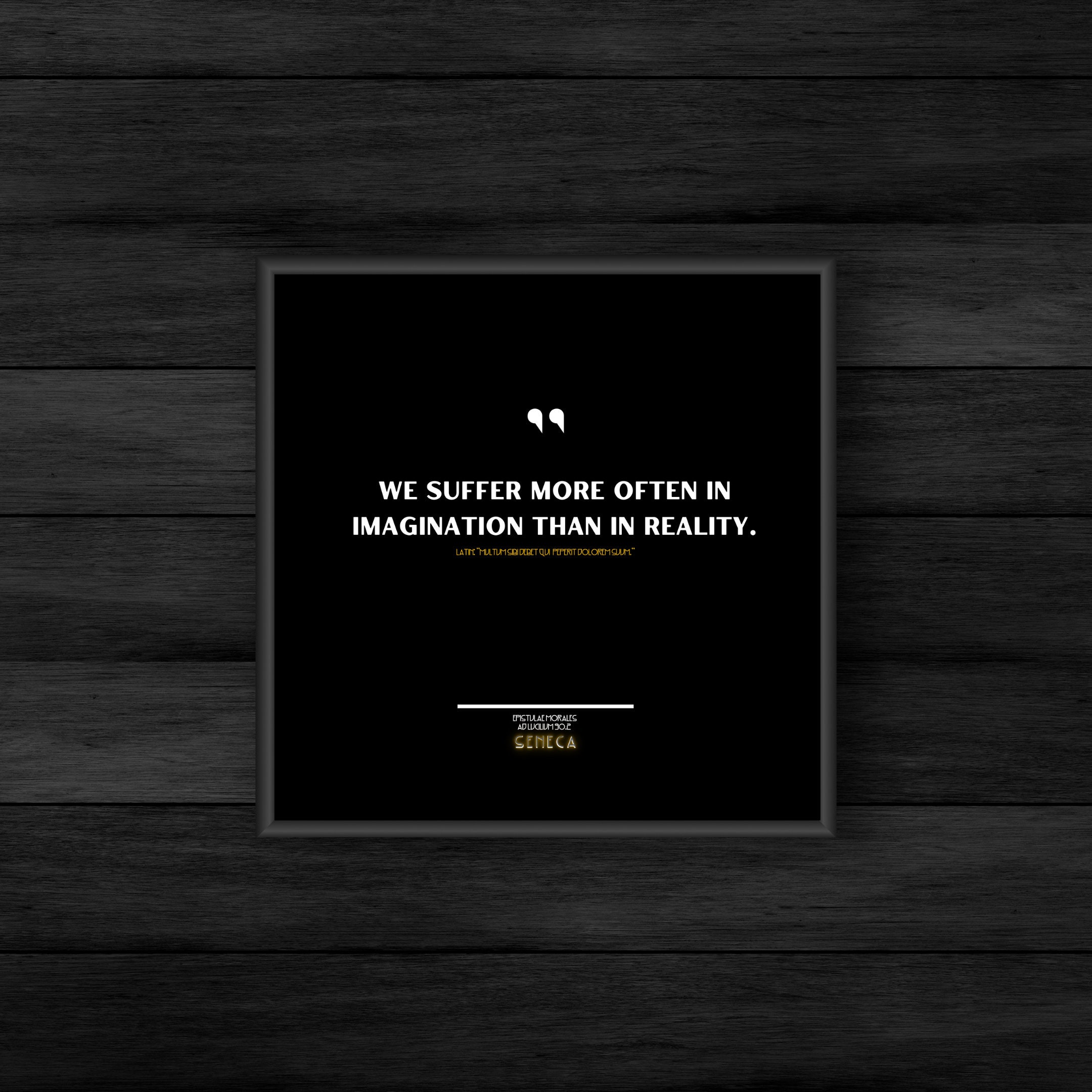Stoicism Wall Art, Stoic Canvas Wall Art, Stoic Quote, Stoic Wisdom ...