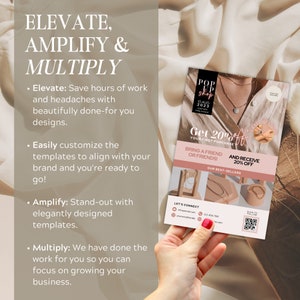 Permanent Jewelry Flyer, Permanent Jewelry Pop up Flyer, Business Flyer ...