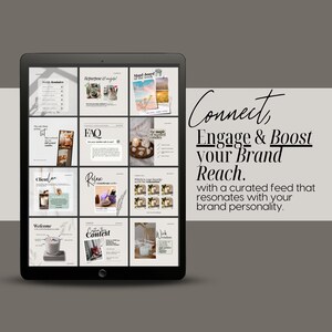 Candle Business Instagram Template and Caption, Canva Social Media ...
