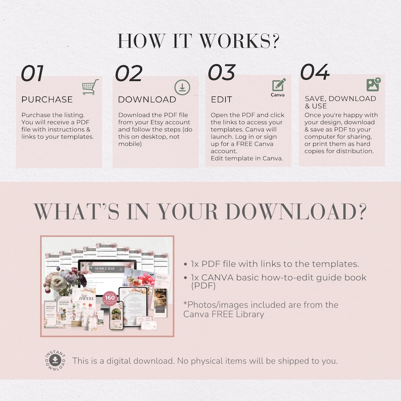 Mobile Bar Business Template Bundle, Mobile Bar Forms, Contract ...