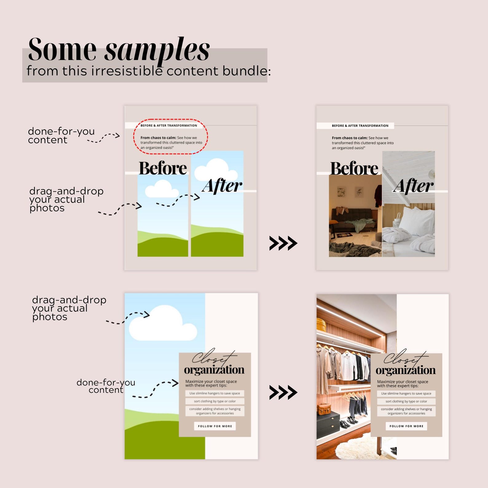 Instagram Post for Home Organization, Professional Organizer Instagram ...