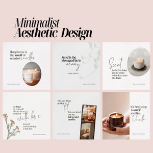 50 Editable Candle Quotes for Social Media, Candle Business Instagram ...