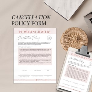 Permanent Jewelry Business Bundle Permanent Jewelry Liability Waiver ...