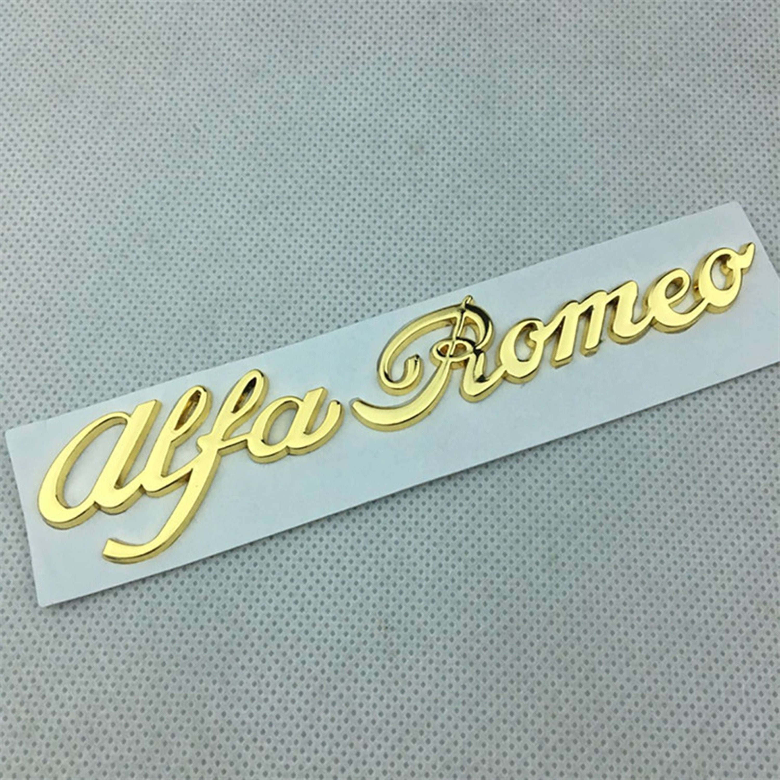 Alfa Romeo Emblem Modified Decal for Fender/side Panel and Rear Badge ...