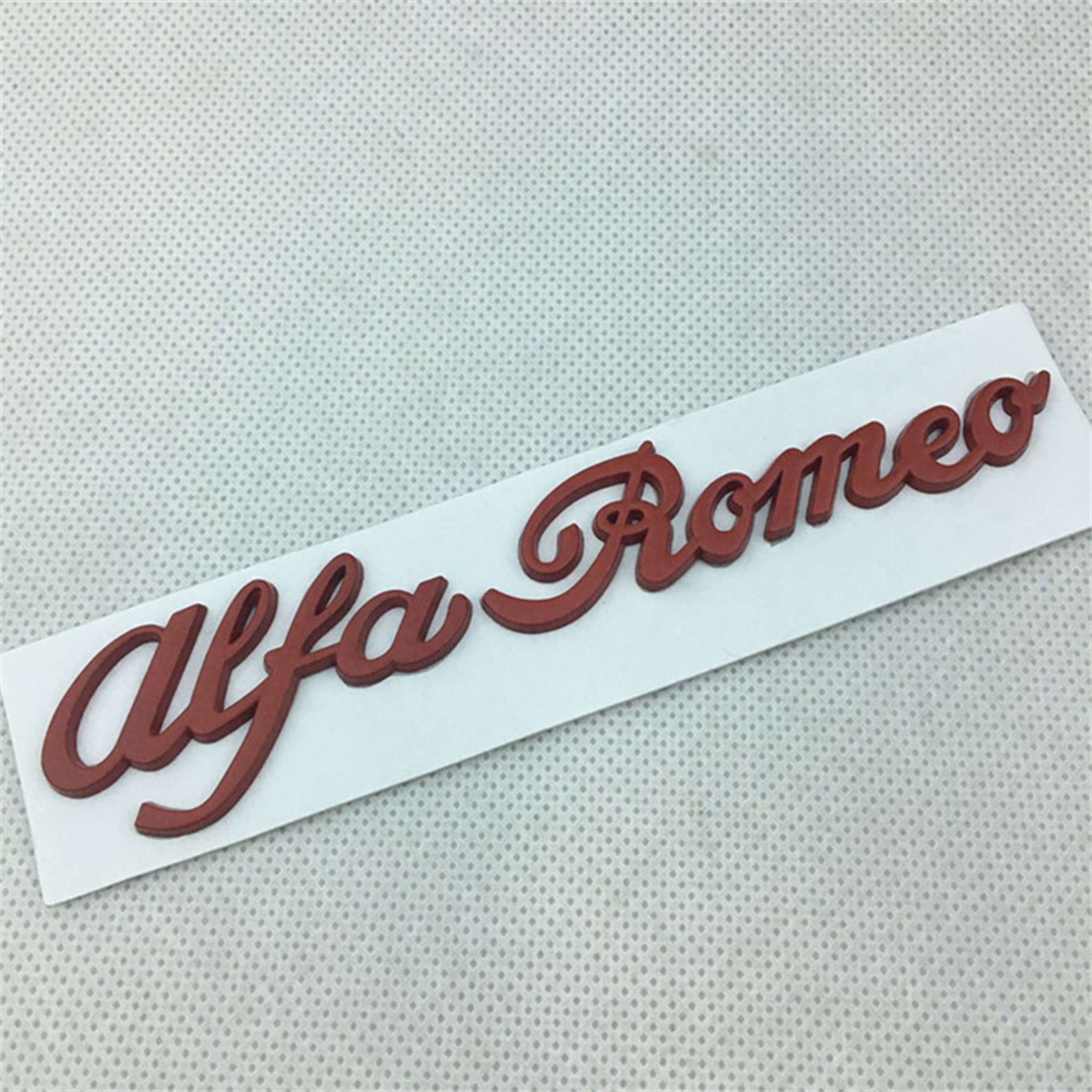 Alfa Romeo Emblem Modified Decal for Fender/side Panel and Rear Badge ...