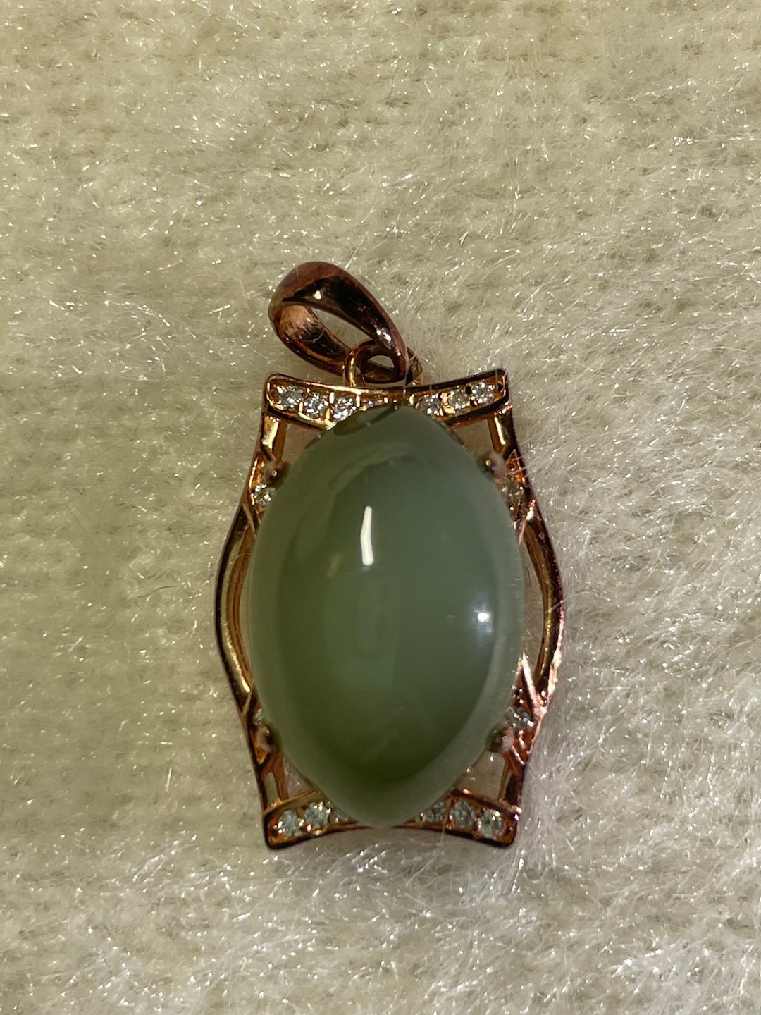 Sterling Silver Nephrite Jade Necklace Jade Pendant - Etsy