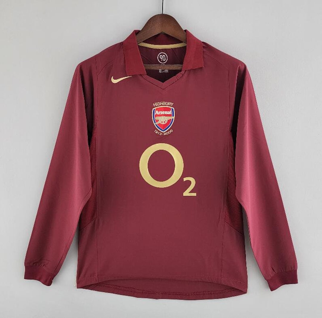 Vintage Arsenal 2005/06 Long Sleeve Home Football Kit With - Etsy UK