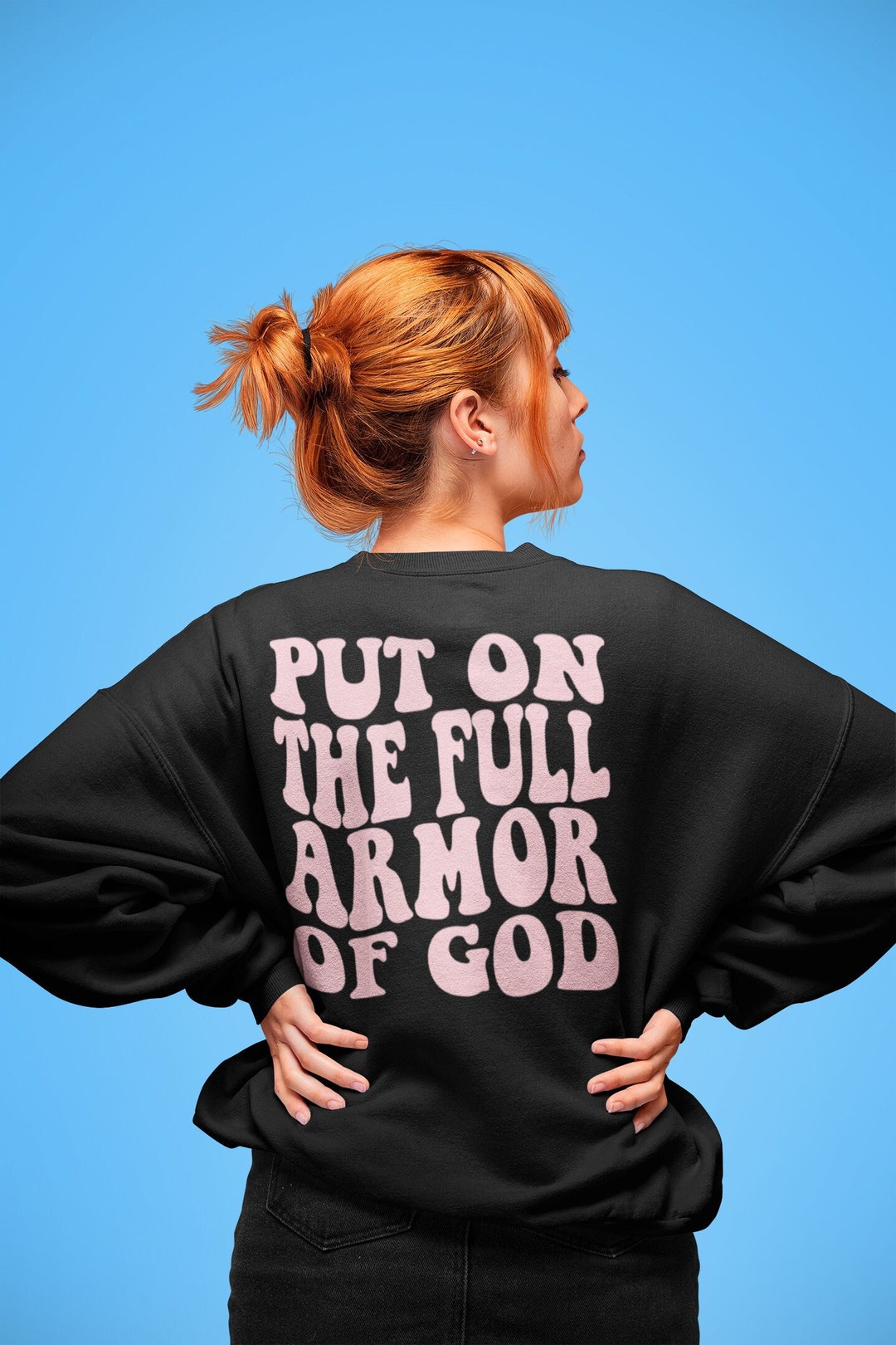 Armor of God Sweater, Armor of God Sweater, Christian Sweater, Bible ...