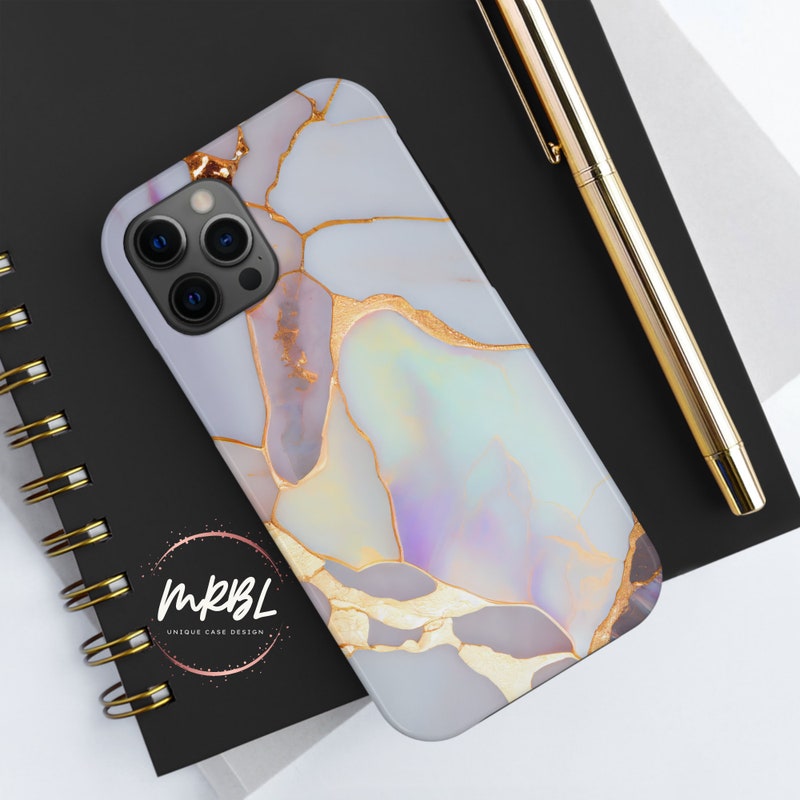 Marble iPhone Case - Etsy