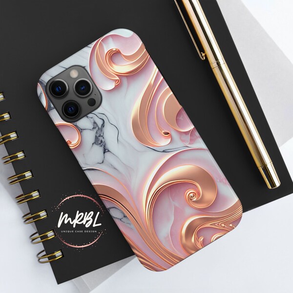 Rose Gold Phone Case - Etsy
