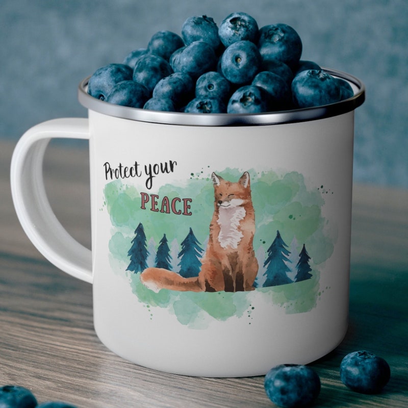 Fox Tea Cup - Etsy