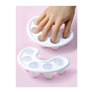 Hand Soap Bowl Five-finger 2pcs, Soak off Finger Bowl Manicure, Remover ...