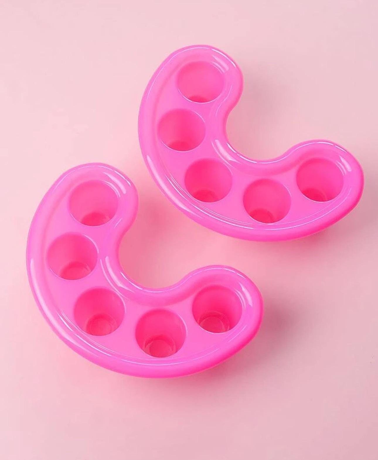 Hand Soap Bowl Five-finger 2pcs, Soak off Finger Bowl Manicure, Remover ...