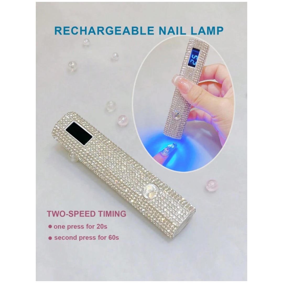Mini Uv Nail Lamp, Handheld Nail Uv Lamp, Portable Uv Gel Lamp ...