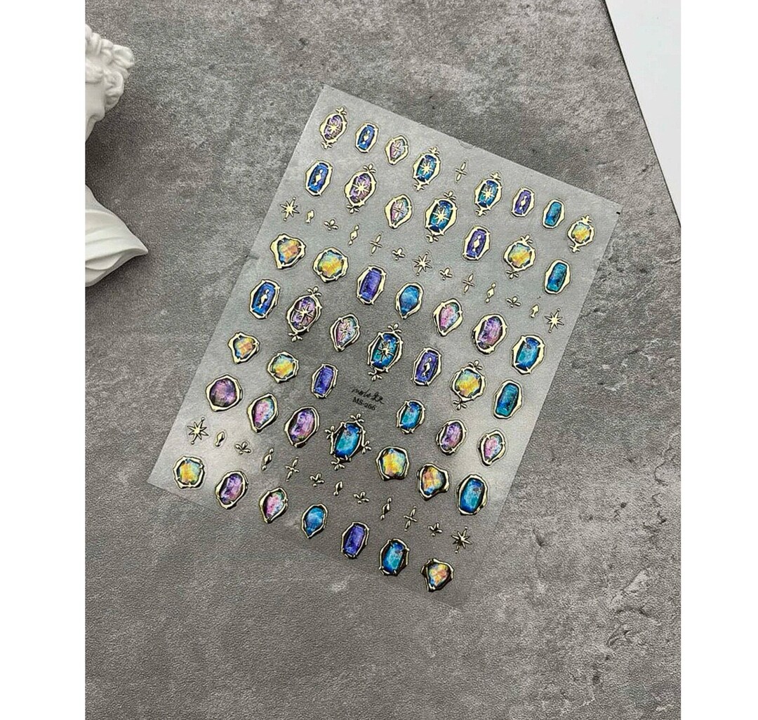 Nail Stickers, Nail Decals, Nail Decoration, DIY Nail, Self-adhesive ...