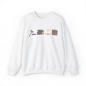 Lawyer Sweatshirt, Law School Student Crewneck, Law School Student Gift ...