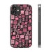 Chic Pink Law Themed Clear Phone Case Legal Pattern iPhone - Etsy