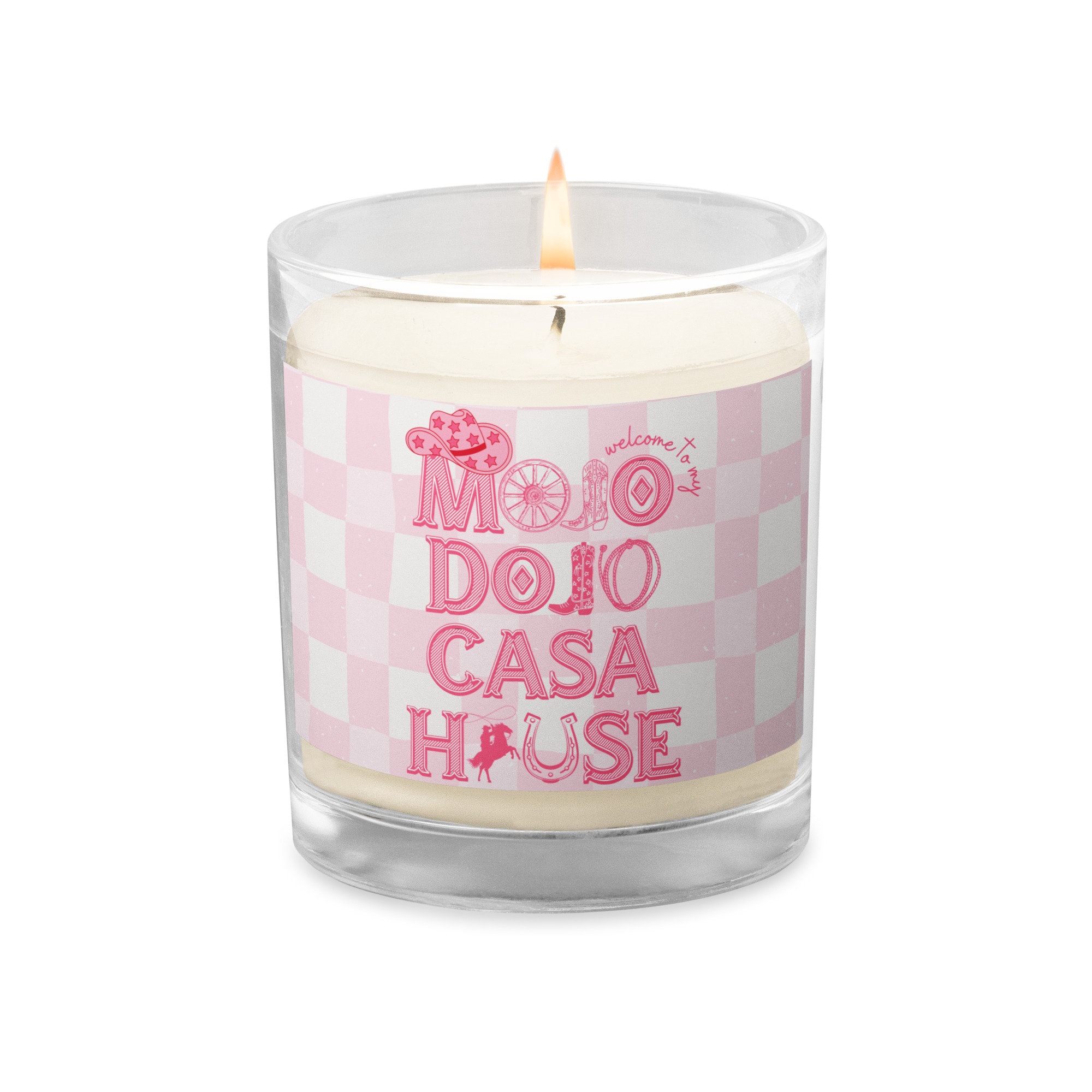 Mojo Dojo Casa House Ken Doll Glass Jar Soy Wax Candle Housewarming ...