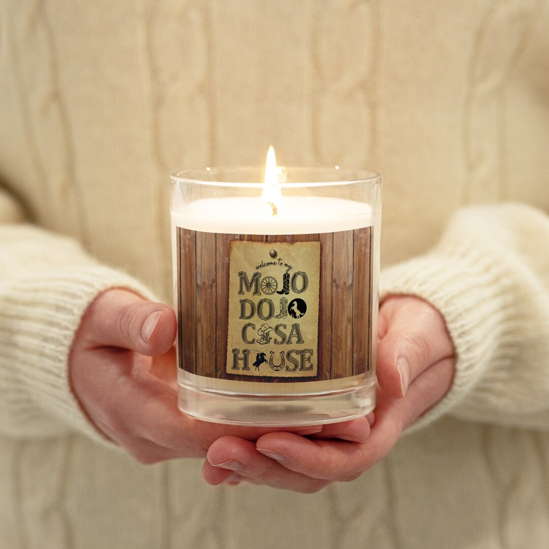 Mojo Dojo Casa House Ken Doll Glass Jar Soy Wax Candle Housewarming ...