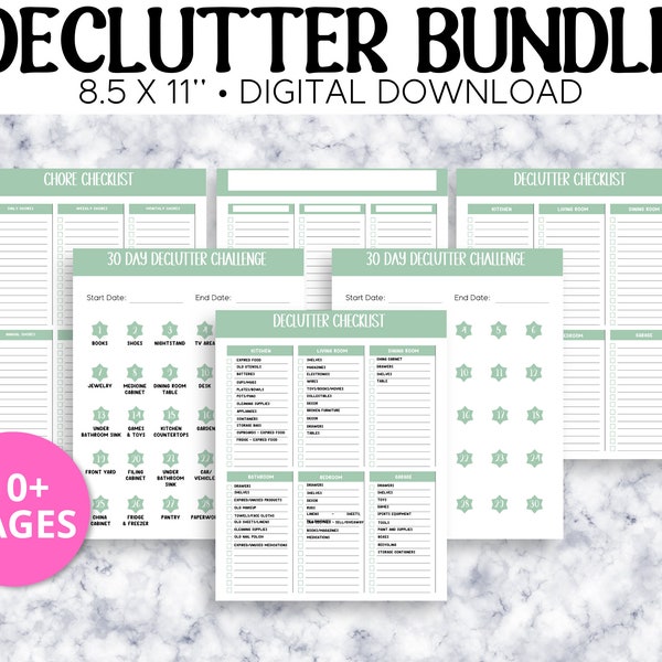 30 Day Declutter Challenge - Etsy UK