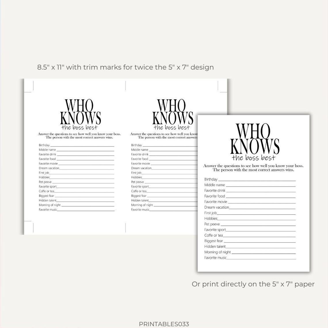Office Party Games Printable, Team Games for Work Events, Coworker ...