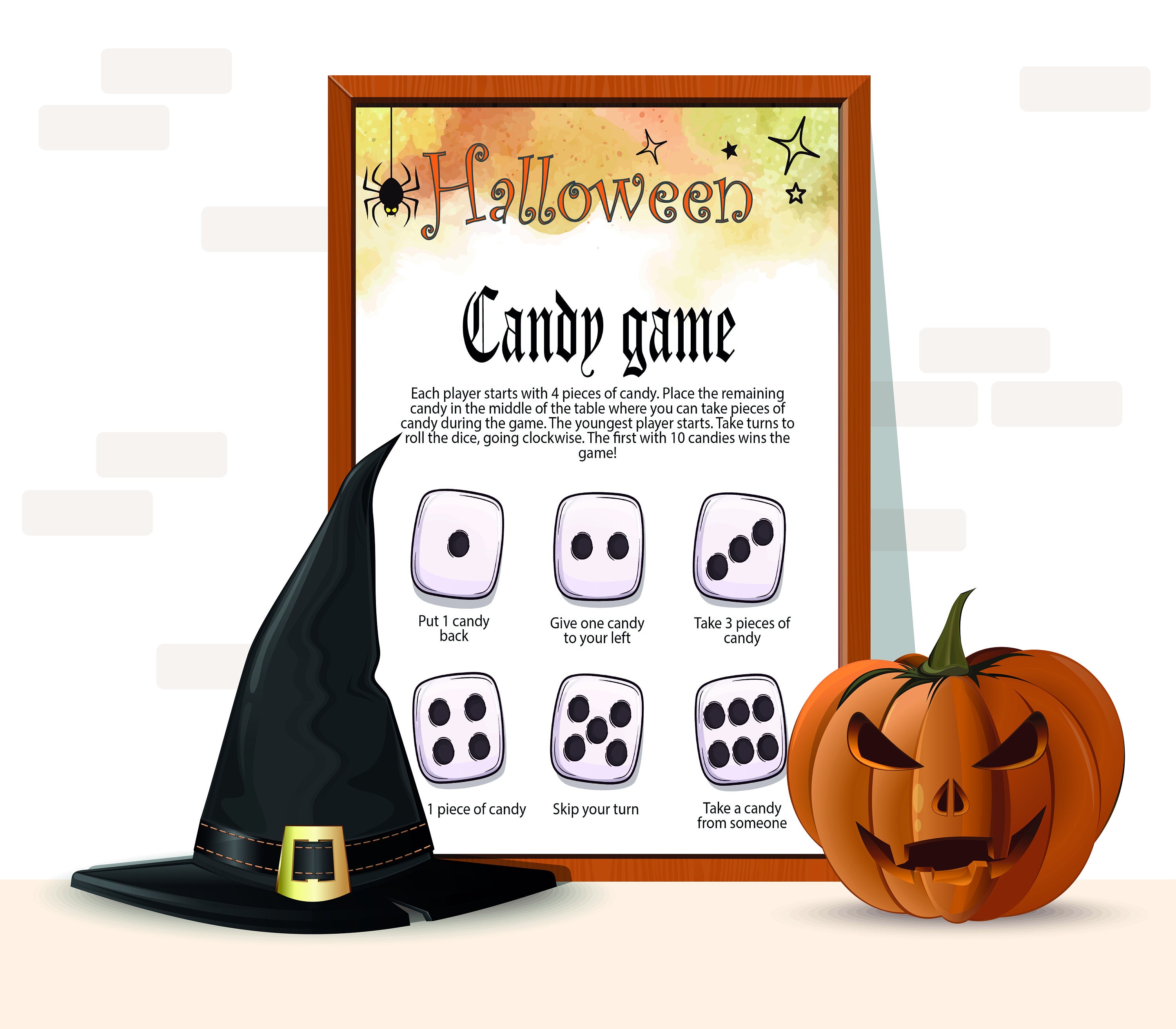 Halloween Party Games Bundle Printable, Trick-or-treat, Spooky, DIY ...