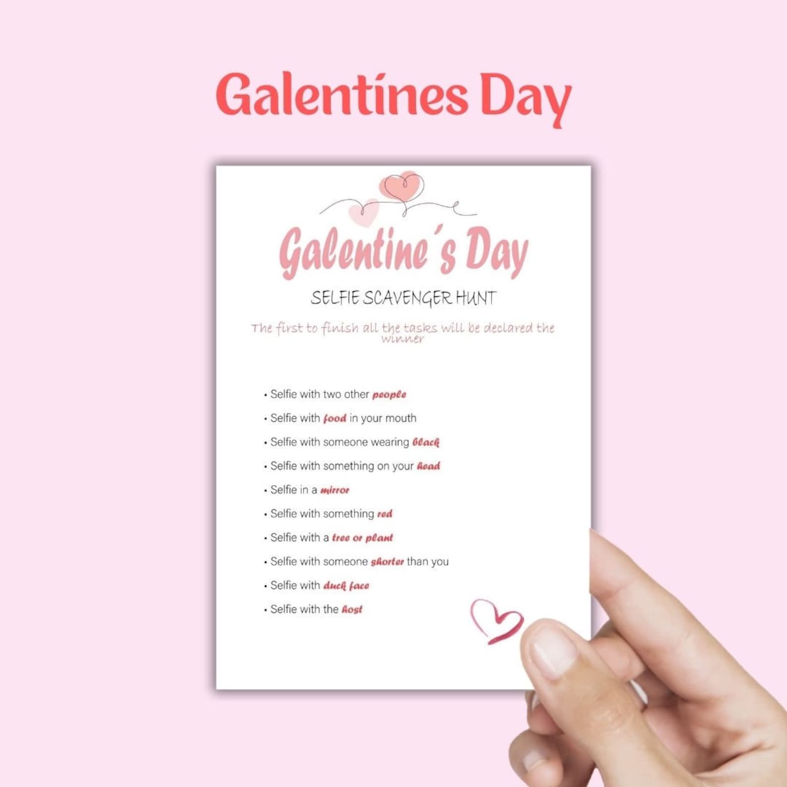 Galentines Day Games Printable Party Bundle Adult Galentine's Day Game ...