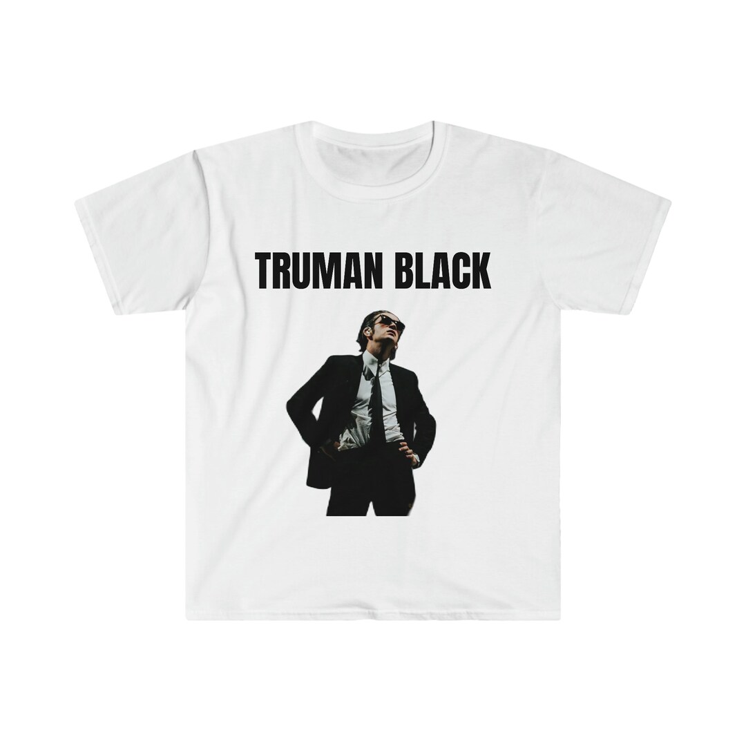 The 1975 Truman Black Matty Healy T-shirt - Etsy