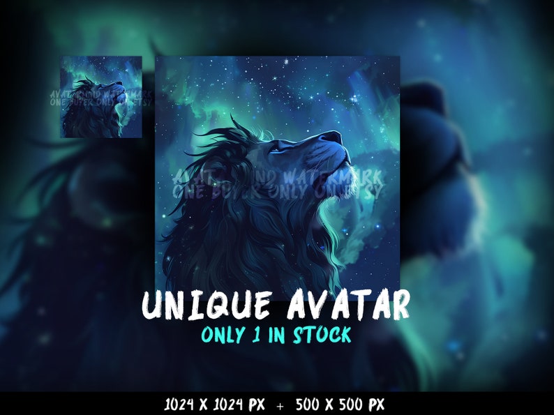 Constallation Lion Avatar Lion Stars Avatar One Buyer Only Digital ...