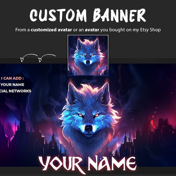 Custom Discord Banner - Etsy