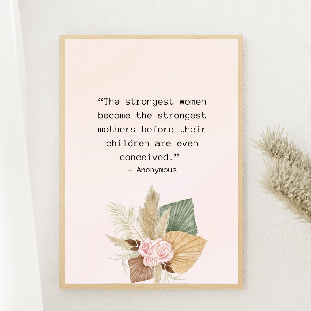 12 Inspirational Quotes for Infertility and Fertility Journey - Etsy